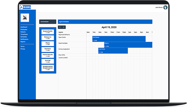 NOMS - Nursing Operations Managment System